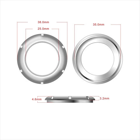 Buy Custom Made Stainless Steel Case Water Proof See-through Back Cover ...