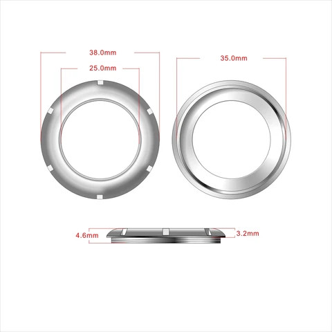 Buy Custom Made Stainless Steel Case Water Proof See-through Back Cover ...