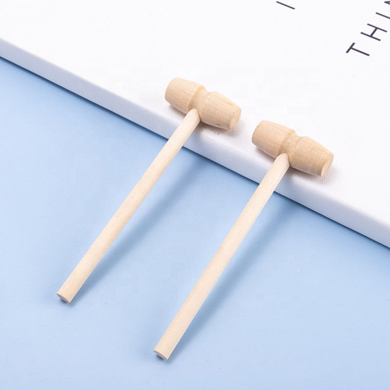 Buy Customize Mini Wooden Hammer For Chocolate Accessories Kids ...
