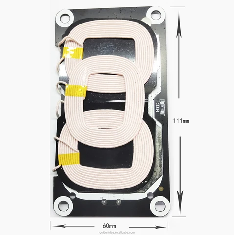 Buy Customized 3 Coils Charging Wireless Charger 15w Transmitter ...