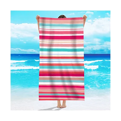 Buy Customized Free Design Custom Beach Towel Beach Towel With Printing ...