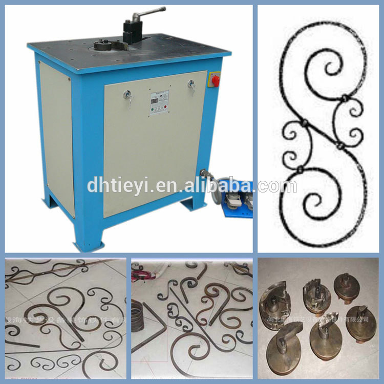 Buy Decorative Metal Craft Wrought Iron Bender Machinery from Hebei ...