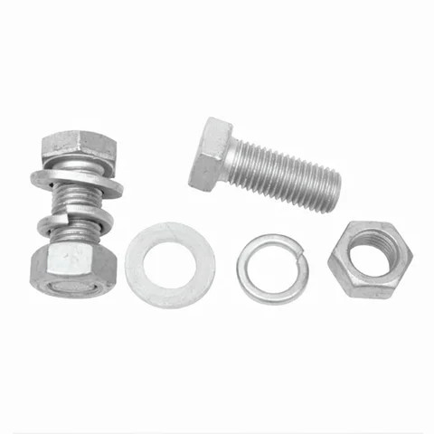 Buy Din 933 931 Grd. 8.8 10.9 12.9 Dacromet Plated Hex Head Bolt from D ...