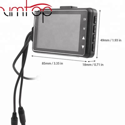 Buy Dual Camera Motorcycle Video Recorder Tachograph Car Dvr Durable ...