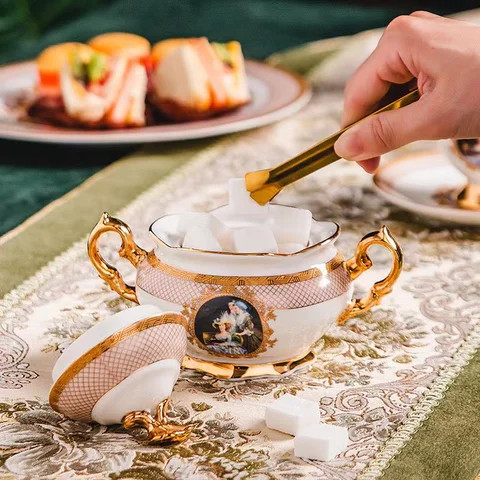 Buy European Bone China Tea Set Coffee Set Family Afternoon Tea ...