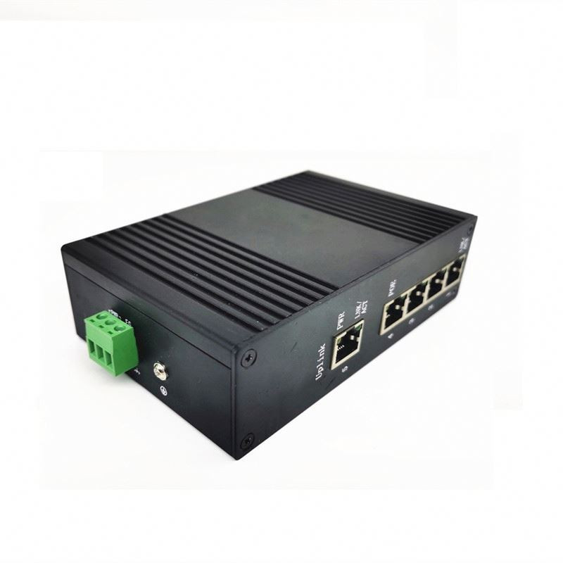 Buy Fanless Industrial Din Network Ethernet 5-port Gigabit Ethernet ...