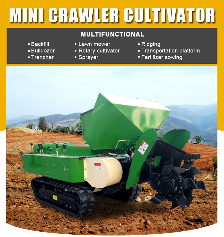 Buy Farming Track Multifunctional Power Rubber Track Crawler Rotary ...