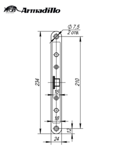Buy Fire Rated German Door Lock from Armadillo (Wenzhou) Trading ...