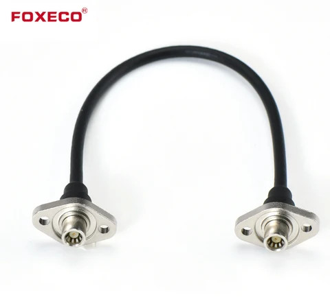 Buy Foxeco Rf Cable Inner Screw Inner Pin Smb To Smb Connector Coaxial ...