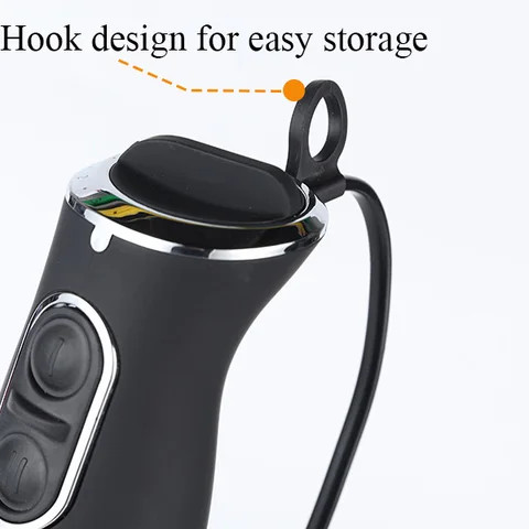 Buy Hand Blender Electric Immersion With Rope Speed Control Hand ...