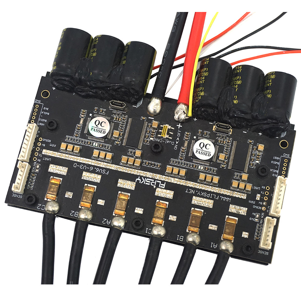 Buy High Quality Flipsky Esc6.6 200a Dual Vesc6 For Skate Board from ...