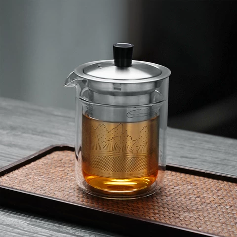 Buy Household Coffee Glass Clear Pyrex Glass Teapot Chinese Tea Kettle ...