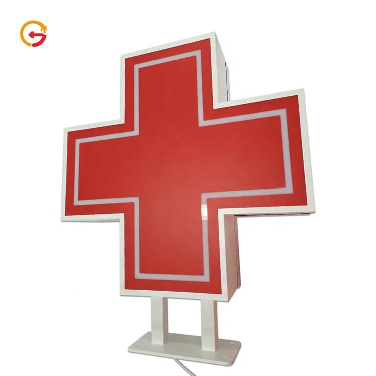 Buy Jaguarsign Manufacturer Custom Led Pharmacy Green Cross Sign Board ...