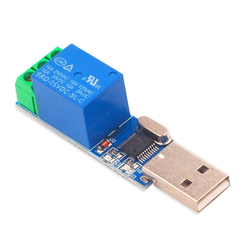 Buy Lcus-1 Usb Serial Port Electromagnetic Relay Module Plc Intelligent ...