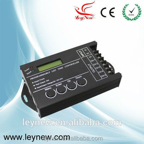 Buy Led Aquarium Timer Controller Dc12v-24v 5 Channel Programmable Time ...