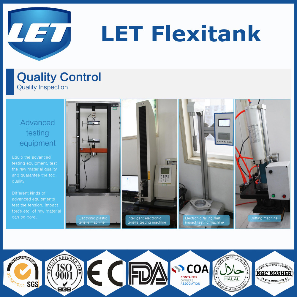 Buy Let Flexitank/flexibag With Heating Pad For Edible Oil Liquid ...