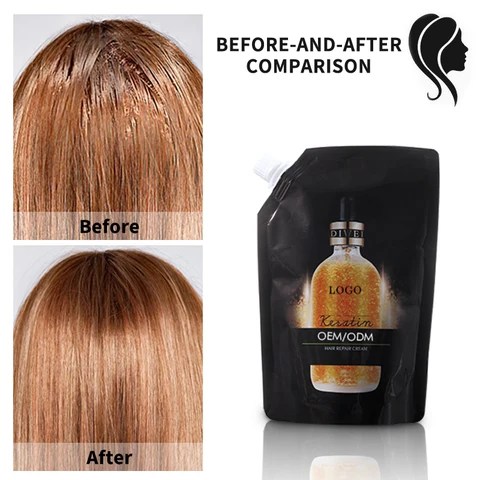 Buy Magical Diwei Keratin Hair Mask Repair Damage Frizzy Hair Treatment ...