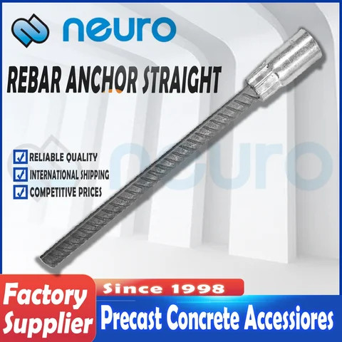 Buy Neuro Precast Concrete Threaded System Rebar Anchor Straight ...