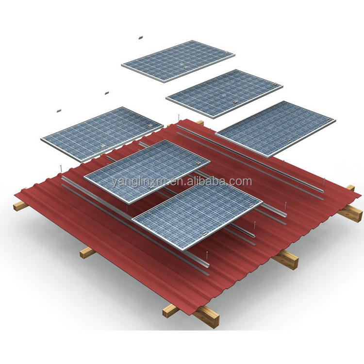Buy New Design Solar Panel Flat Roof Mount Solar Kit from Yanglin Tech ...