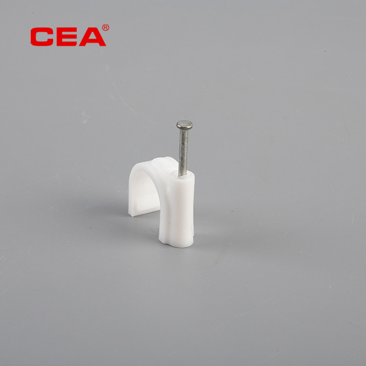 Buy Pe Plastic Cable Holder Clip,plastic Wall Cable Clip from Yueqing ...