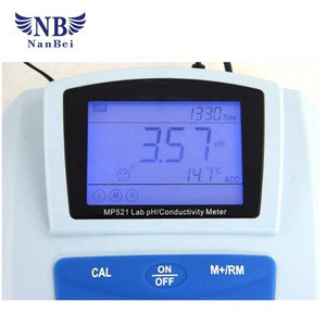 Buy Ph + Conductivity Double-parameter Measurement Meter Mp521 Lab Ph/conductivity Meter from ...