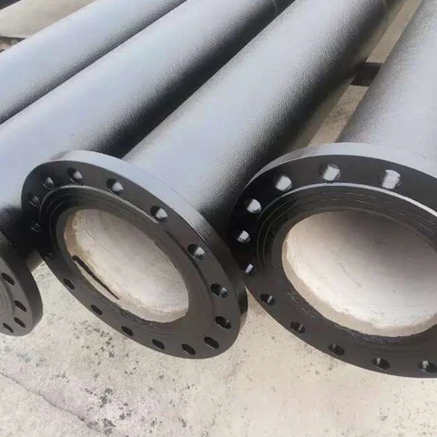 Buy Pipe Fitting Puddle Flange Pipe Astm Ductile Iron Round Ductile ...