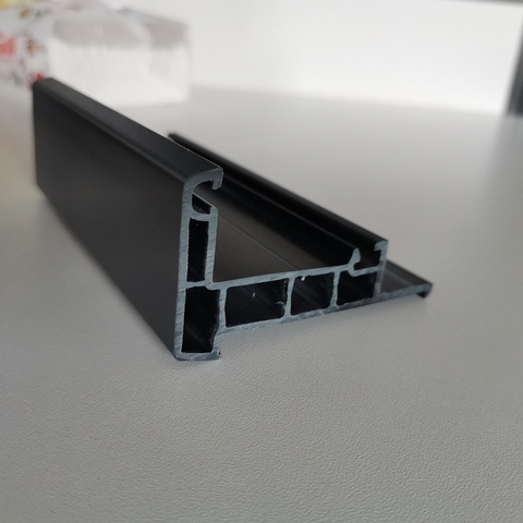 Buy Plastic Profile Pvc Profile Extruded Window Hollow Frame And ...