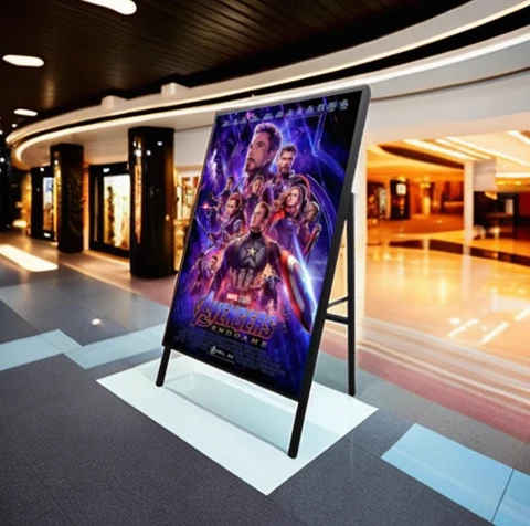 Buy Popular Design Advertising Led Light Poster Movie Light Box With ...