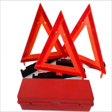 Buy Portable Emergency Reflective Safety Warning Triangle Car Side Road ...