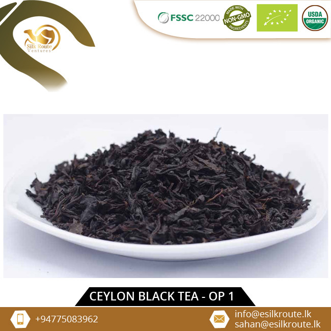 Buy Premium Ceylon Black Tea - Op 1 from E-SILK ROUTE VENTURES (PRIVATE ...