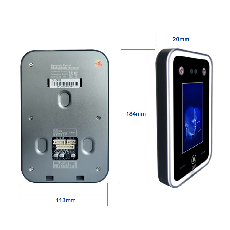 Buy Qr Code Scanner Turnstile Power Supply Facial Recognition Door Access Control System from ...