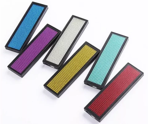 Buy Recharge Programmable Small Led Display Screen Electronic Led Name ...