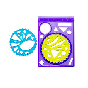 Buy Safety Magic Creative Spiral Art Stencil Sets Kids Educational Diy ...