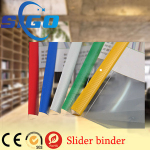 Buy Sigo File Folder Sliding Bar Report Cover Display Folders Shuter ...
