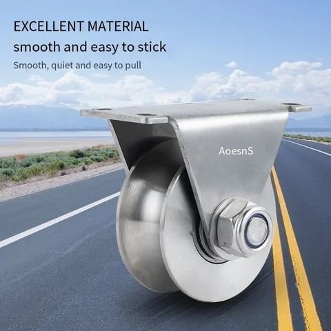 Buy Sliding Door Heavy Wheel Steel Wire Rope Roller Rail Wheel Sliding ...