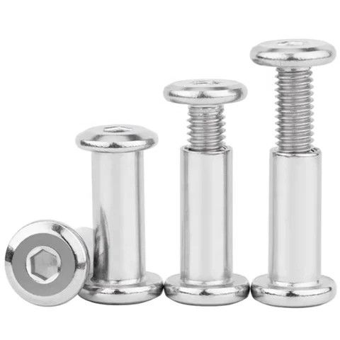 Buy Stainless Steel Hex Socket Male And Female Connector Chicago Screw ...