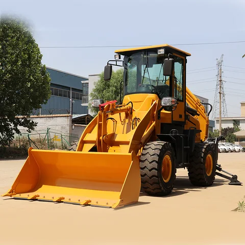 Buy Strong Power Mini Retroexcavadora Loader Backhoe China 1 Ton ...