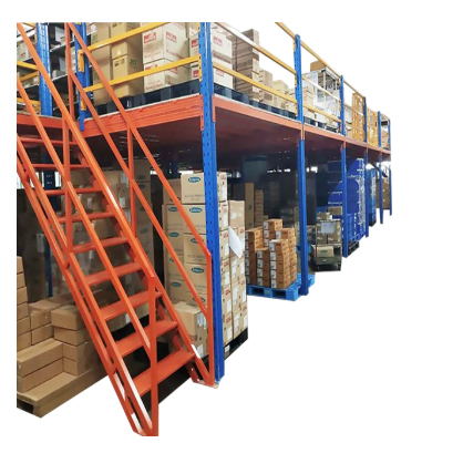 Buy Two Tier Warehouse Heavy Loading Storage Mezzanine Rack from ...
