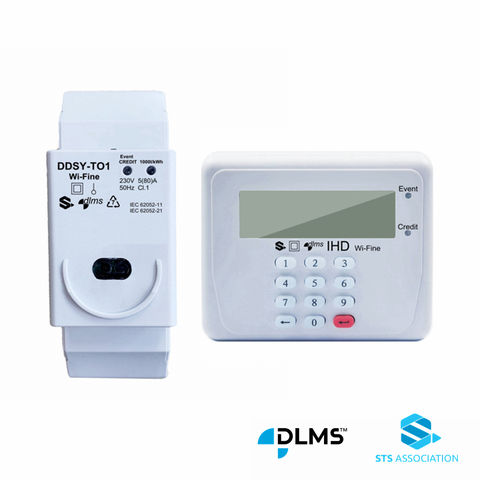 Buy Ytl Single Phase Prepaid Electricity Meter Split Keypad Sts Meter With Ir Communication ...