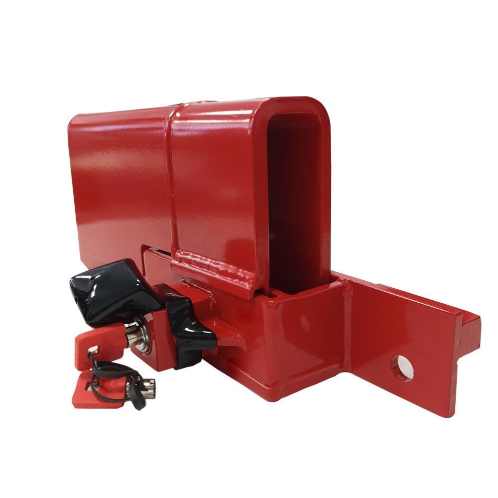 Buy Heavy Duty Red Rolling Door Lock For Box Truck Or Storage Container ...