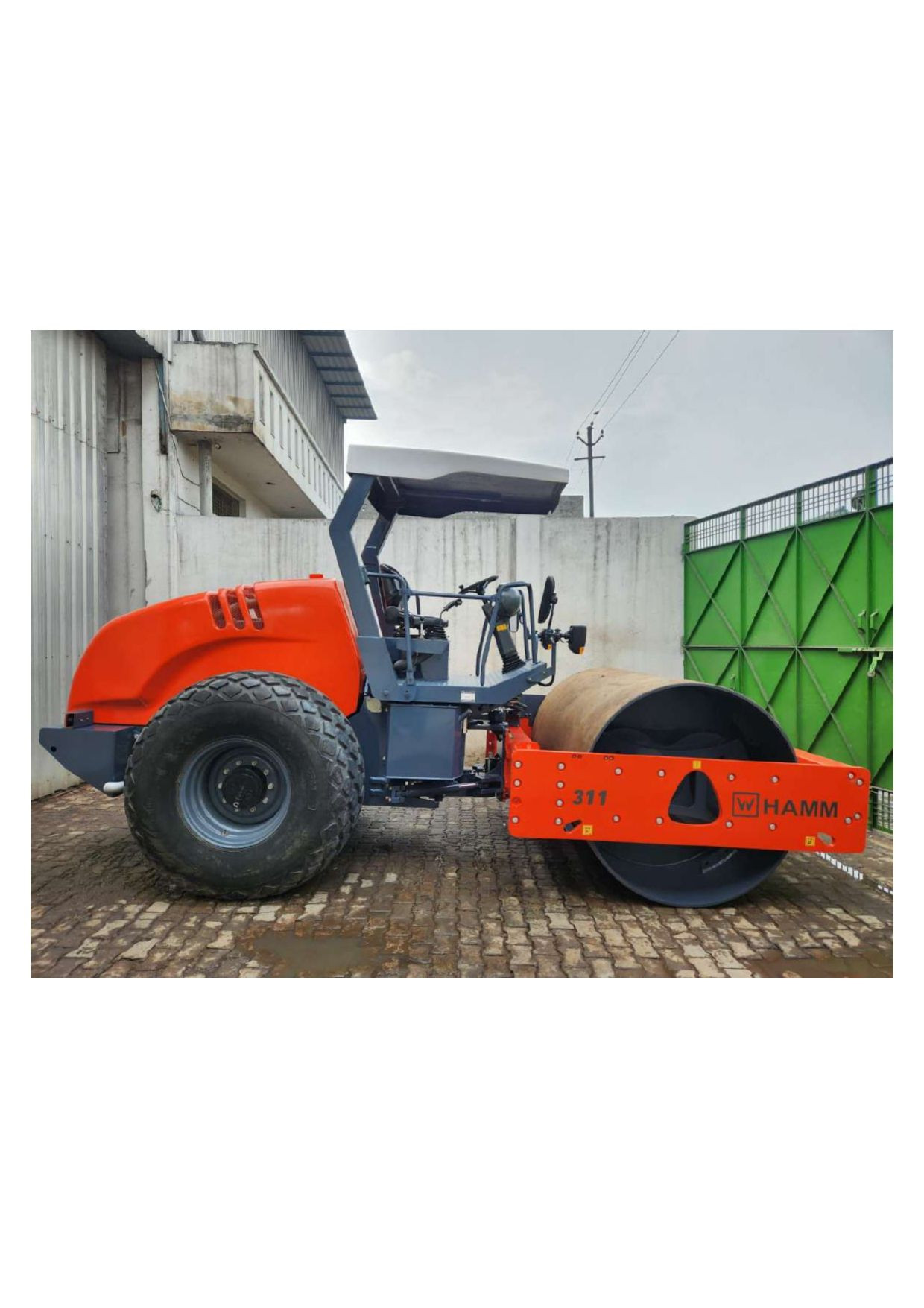 Buy Hamm 311 Single Drum Roller from United Machinery, India ...