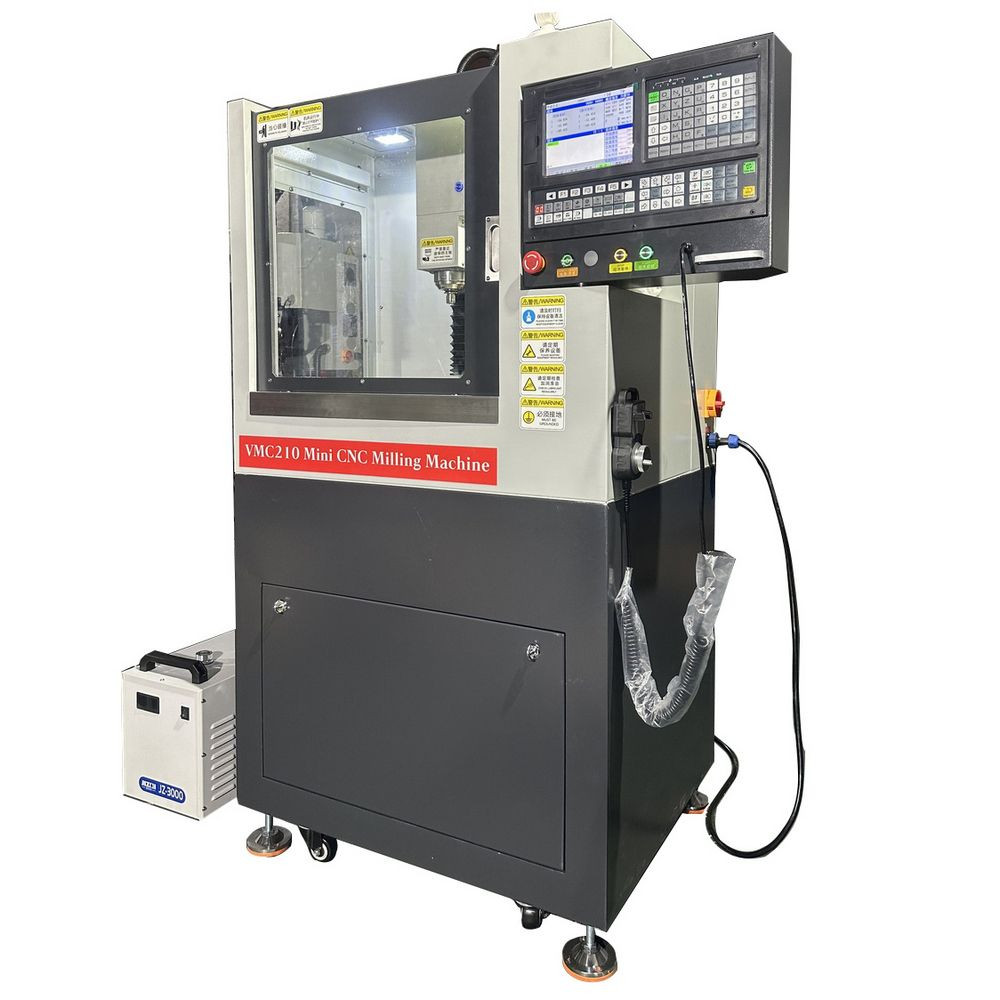 Buy Cnc Milling Machine Vmc210 Factory Aluminum Steel Bt30 Spindle Mini ...