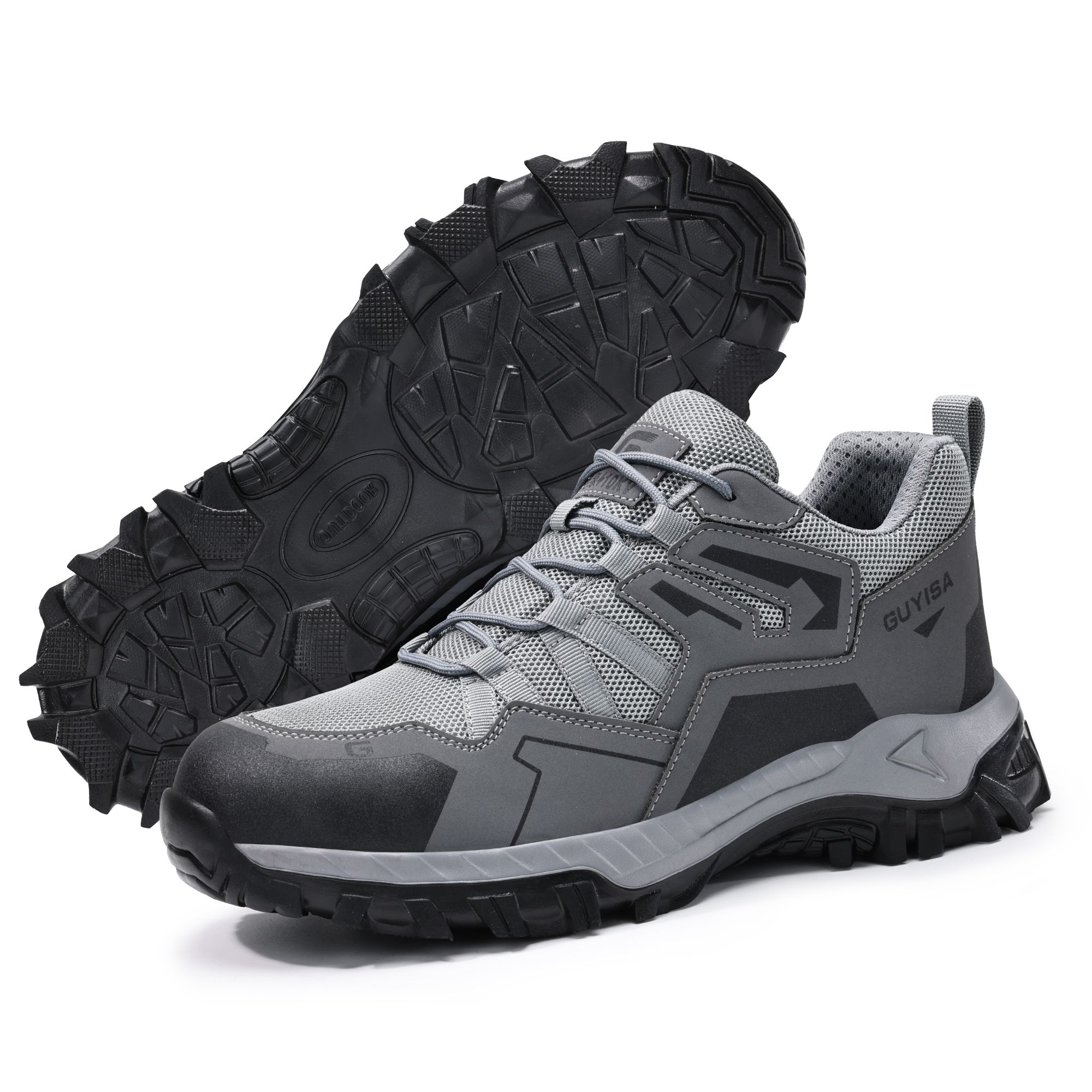 Buy Plastic Toe Safety Shoes Mesh Upper Rubber Outsole Insulation 10kv ...
