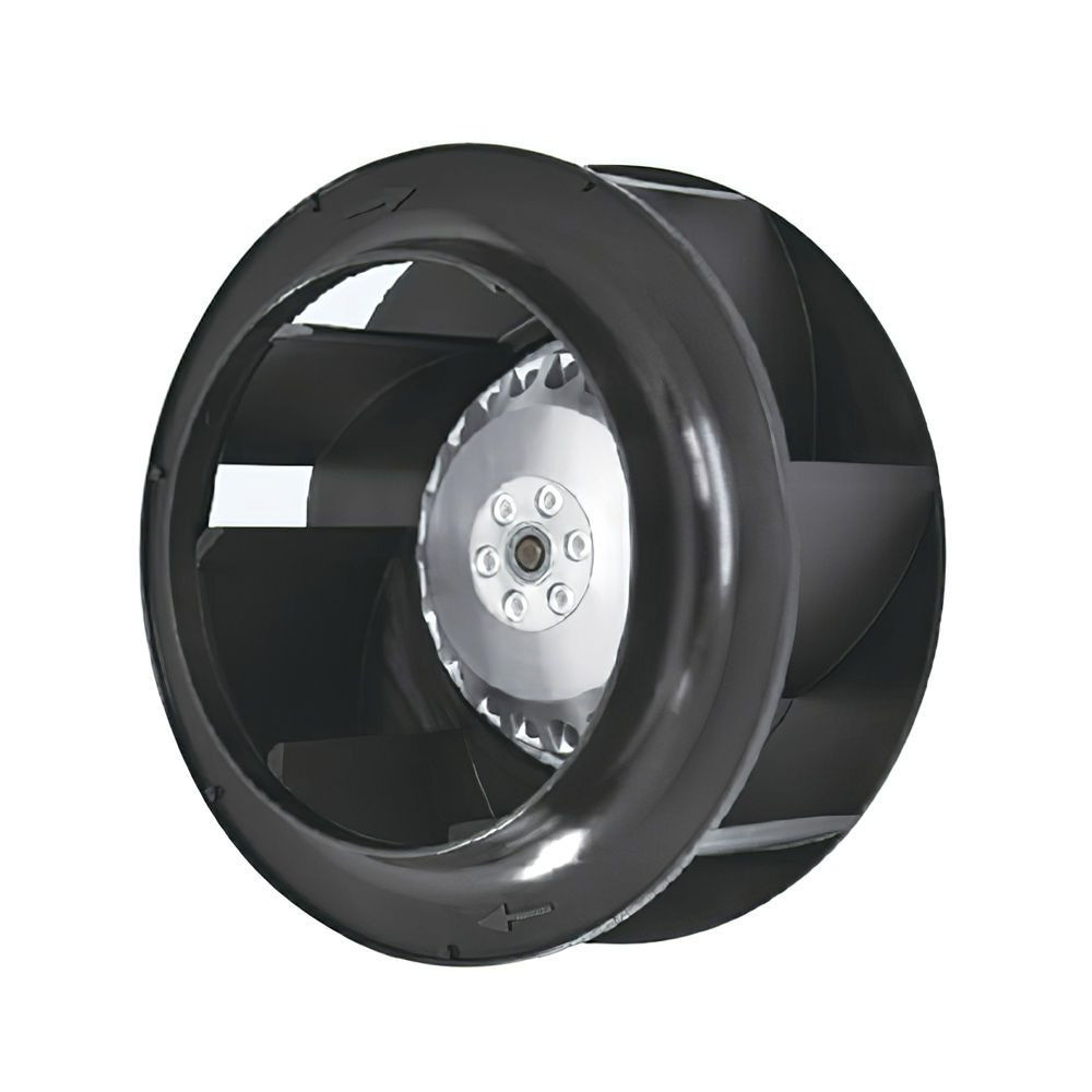 Buy 133mm 380v External Rotor Motor Centrifugal Fan With Plastic Wheel ...