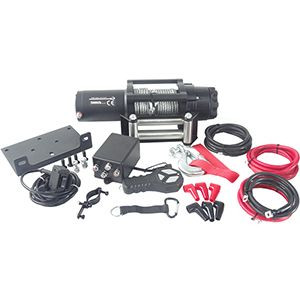 Buy Fast Speed 5000lbs Atv Utility Winch Wire Rope / Synthetic Rope ...