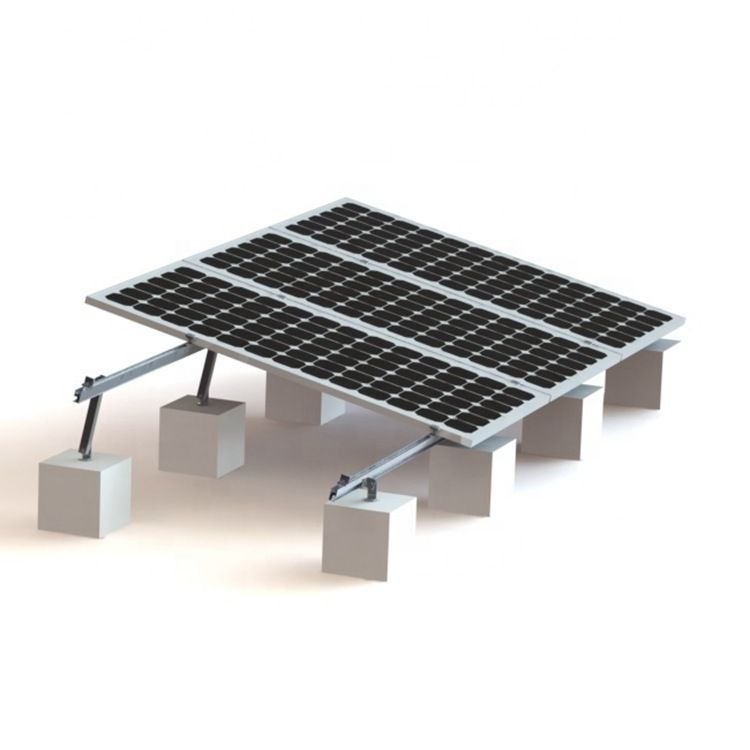 Buy Adjustable Solar Panel Mount Brackets Ground Solar Panel Mounting ...