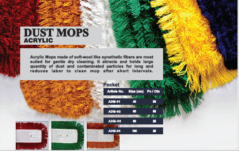 Buy Dust Mops from ANSARI TEXTILES, Pakistan | Tradewheel.com
