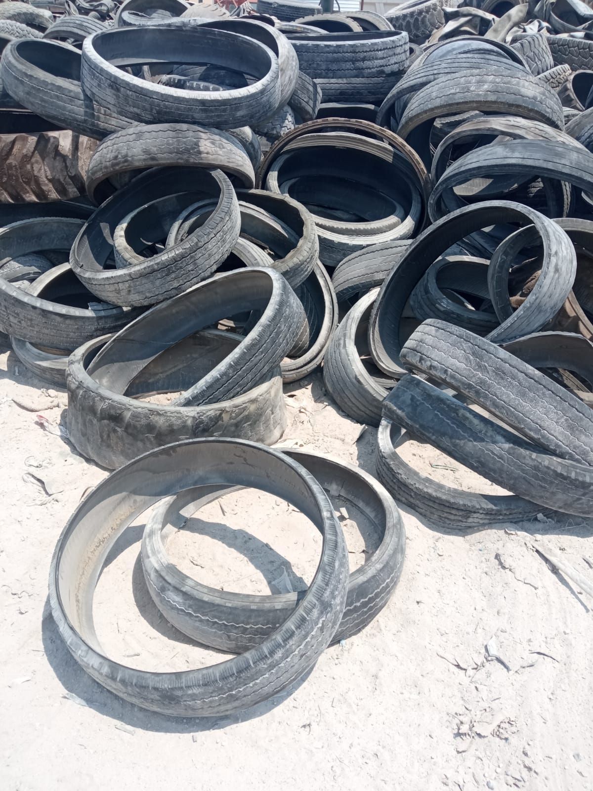Buy 3 Cut Tires ( Small Tires ) from Modern Recycling Factory, Qatar ...