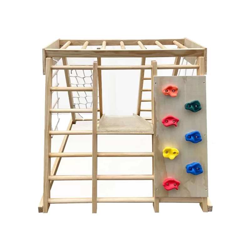 Buy Small Climbing Frame Rope Wall Climbing, Monkey Bars, Swing ...