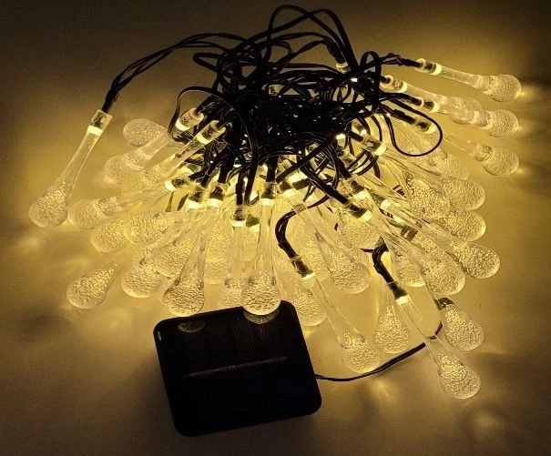Buy Solar Waterdrop 50 Led String Light from Kosolar Lighting, Hong ...